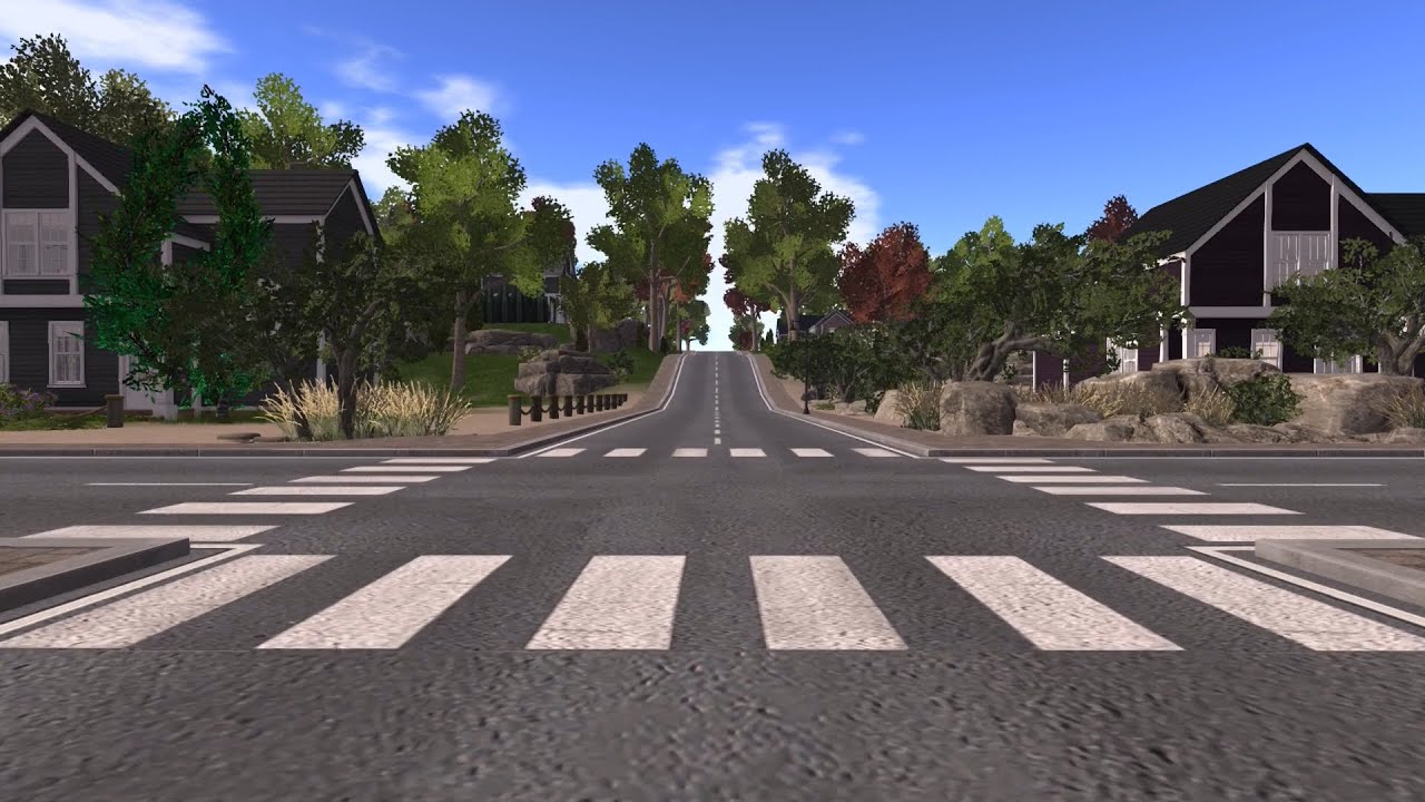 Perspective and Place in Virtual Spaces (filmed in Second Life) - YouTube