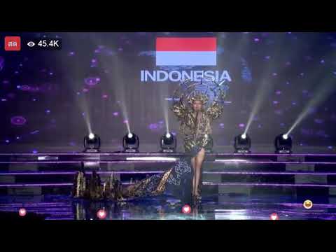 Dea Rizkita, Memukau di National Costume Miss Grand International 2017