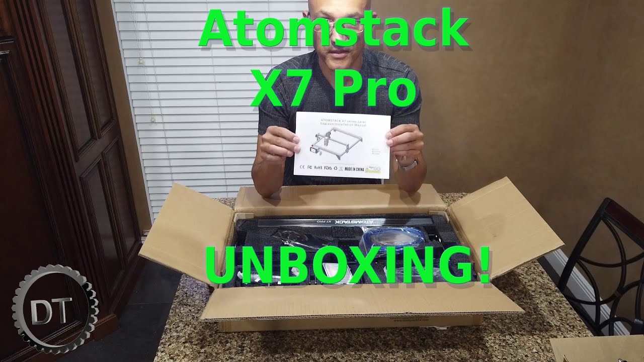 Atomstack X7 Pro Unboxing - YouTube