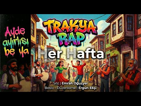 Her Hafta (Trakya Rap) – Emrah Oğuzyer | Söz: Emrah Oğuzyer | Beste & Düzenleme: Ergün Ekşi 🎵