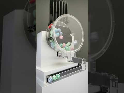 Onyx Mechanical Mix Lottery Machine - YouTube