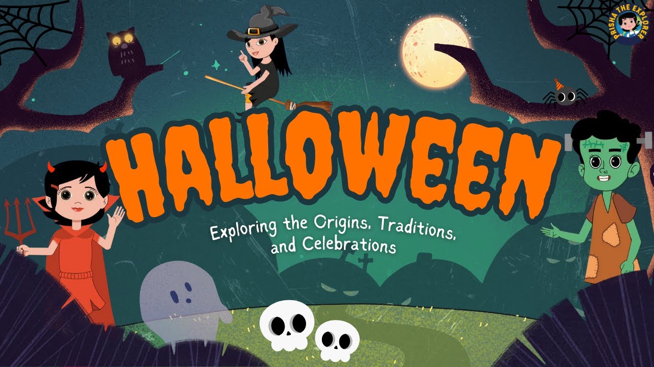 The Spooky and Fun Story Behind Halloween | Prisha The Explorer # ...