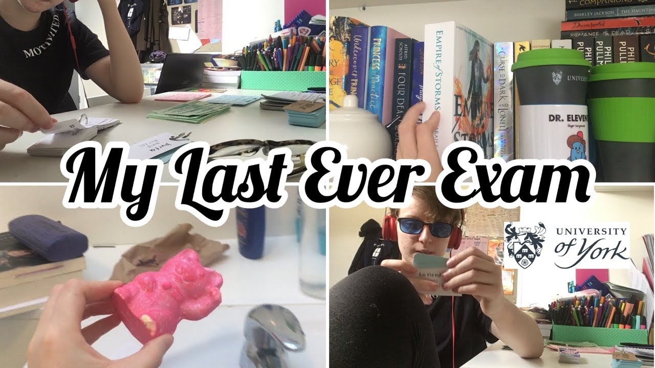 My Last Ever Exam | 2nd year Literature at University of York - YouTube