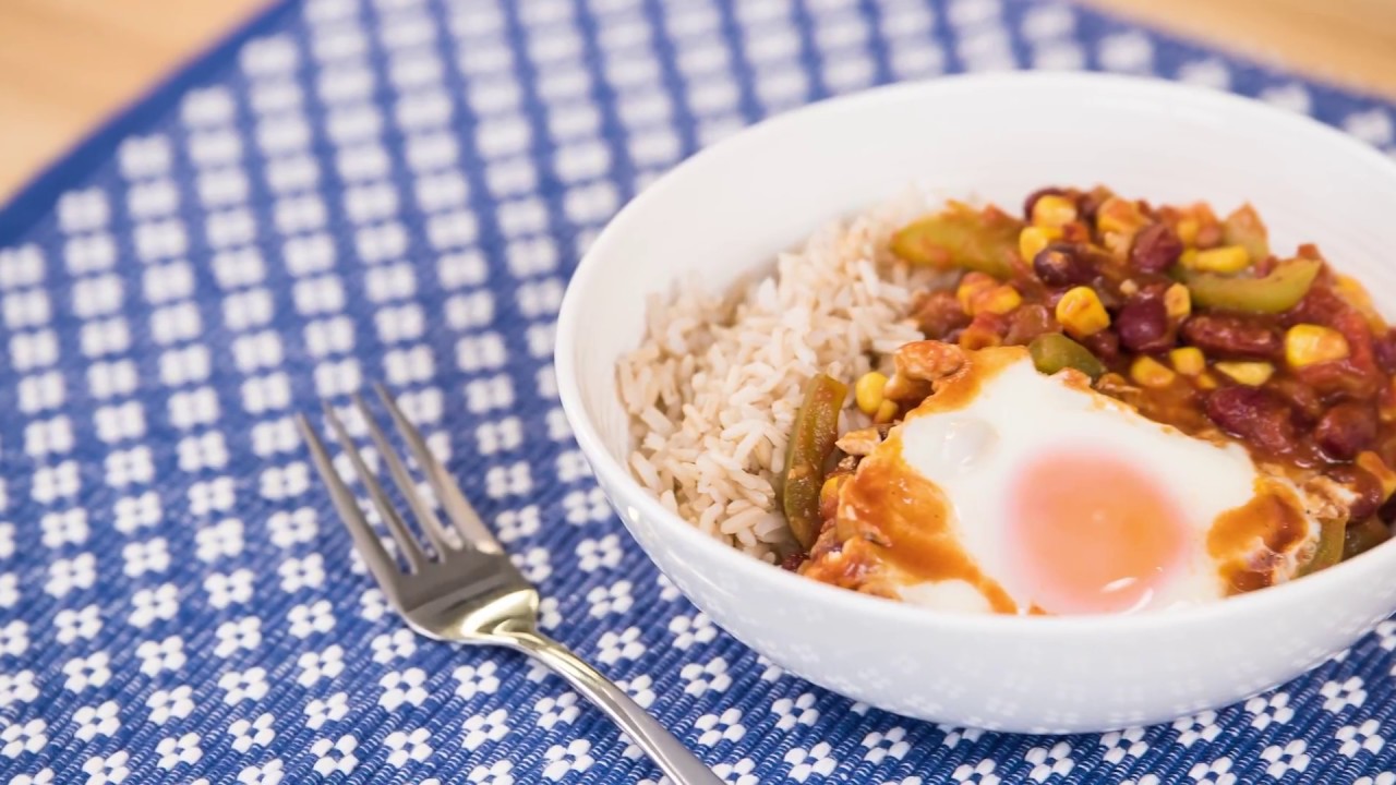 Chilli Beans with Egg - YouTube