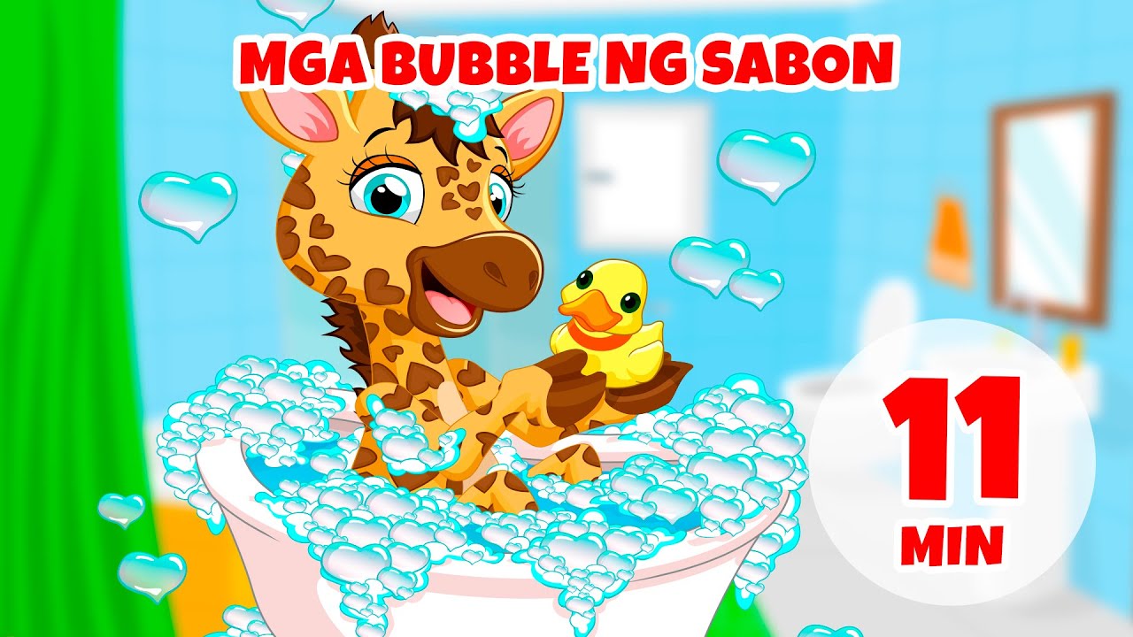Mga Bubble ng Sabon - 11 min Giramille | Nursery Rhymes at Mga Kantang ...