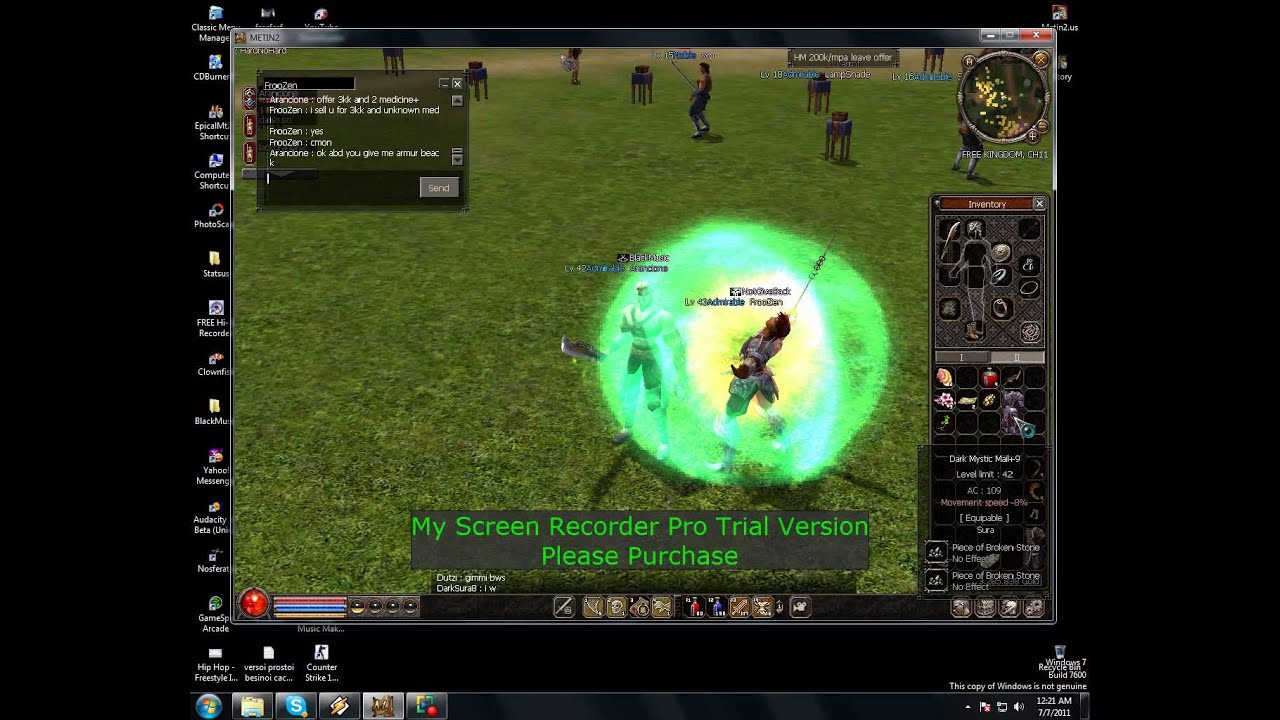 Metin2.US USE STONE CRAFT BOOK By FrooZen - YouTube