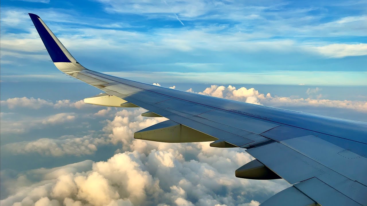 Beautiful Sunset Atlanta Landing – Delta Air Lines – Airbus A321-200 ...