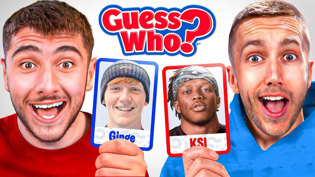INSANE YOUTUBER GUESS WHO! - YouTube