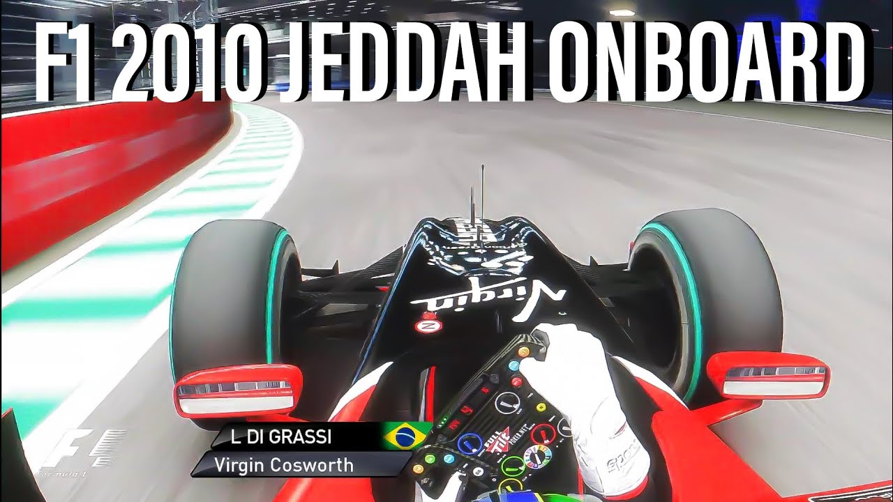 F1 2010 Lucas Di Grassi Saudi Arabia GP Onboard - YouTube