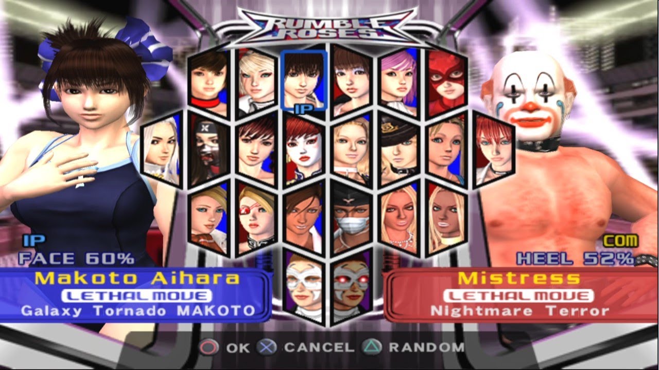 リョナプレー) ランブルローズ 藍原誠 vs セバスチャン OHM Ryona Play) Rumble Rose Makoto Aihara ...