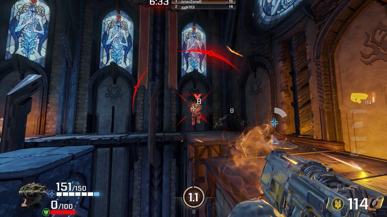 Quake Champions Beta - FFA Deathmatch (Sorlag) - YouTube