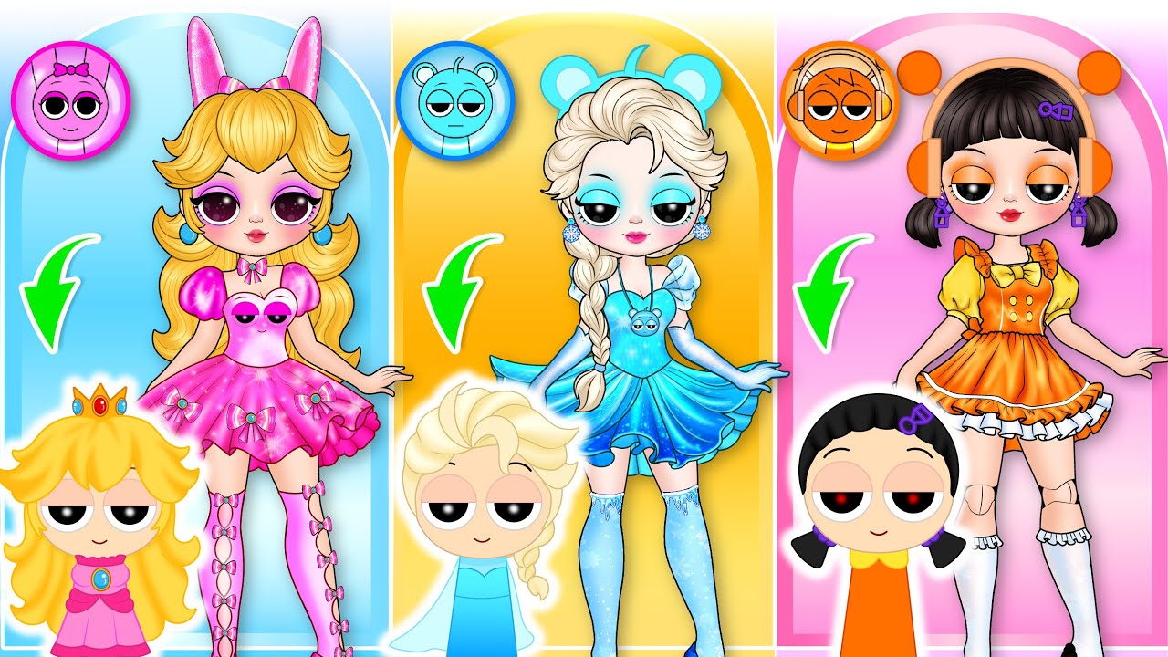 What Happens When Incredibox Sprunki Meets Disney Princess | DIY ...