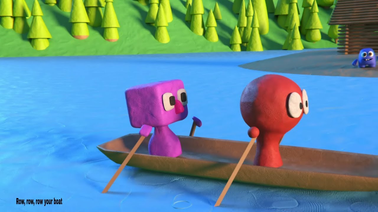 Row row your boat gently down the stream songRow row row your boat song ...