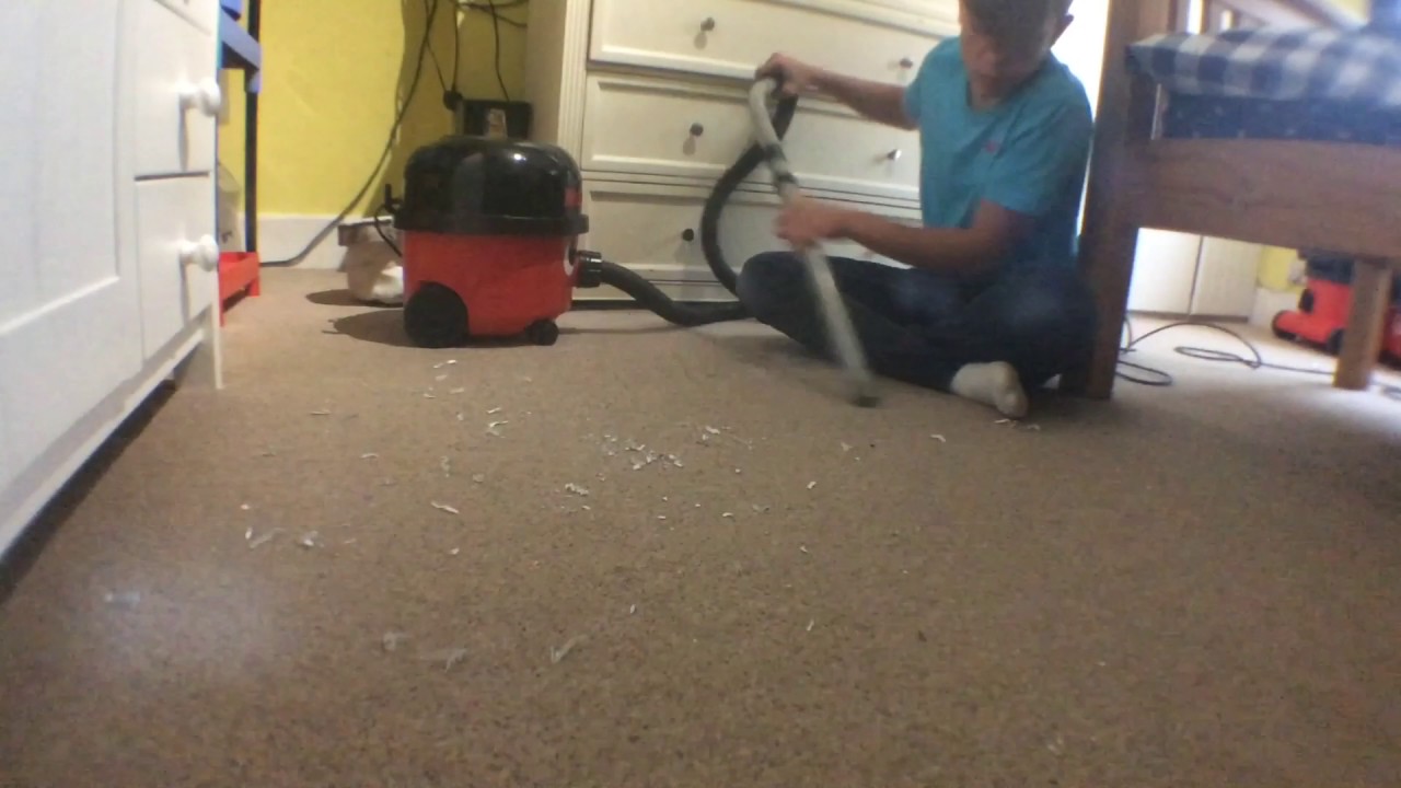 Numatic nv200 paper test - YouTube