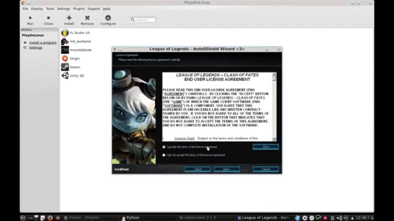 Como instalar League Of Legends on Linux | Tutorial - YouTube