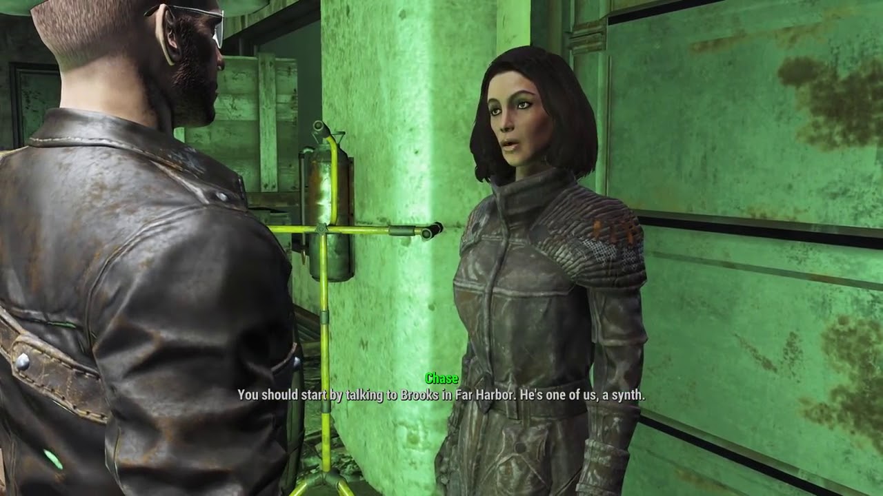 Fallout 4 Far Harbor I hate lure weed - YouTube