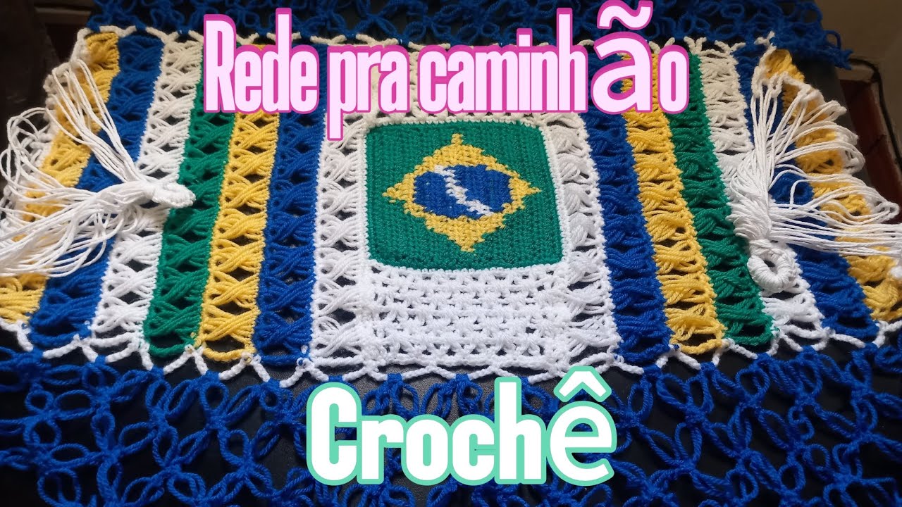 Rede pra Caminhão Crochê - YouTube