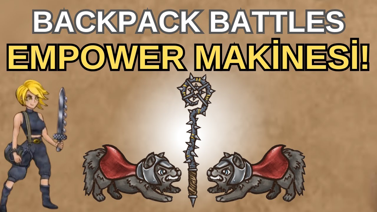 SPİKED STAFF İLE HERŞEYİ BUFFLIYORUZ!!|#backpackbattles - YouTube