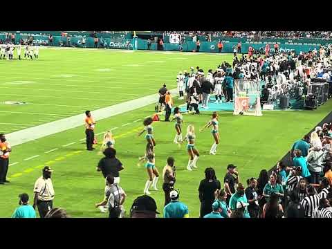 Miami Dolphins Cheerleaders in action