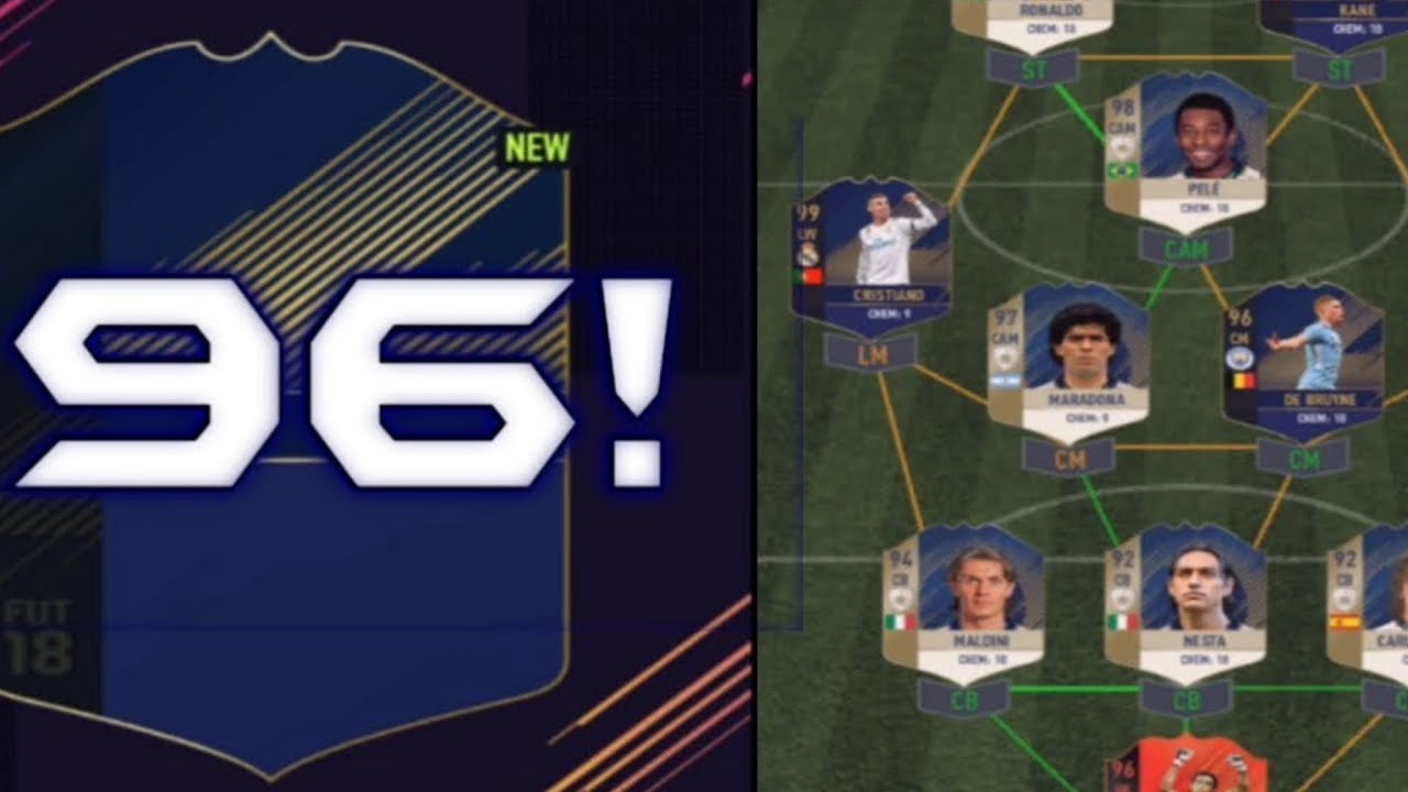 OMG 😲 I GOT A 196 FUT DRAFT WWTTF WTF - YouTube