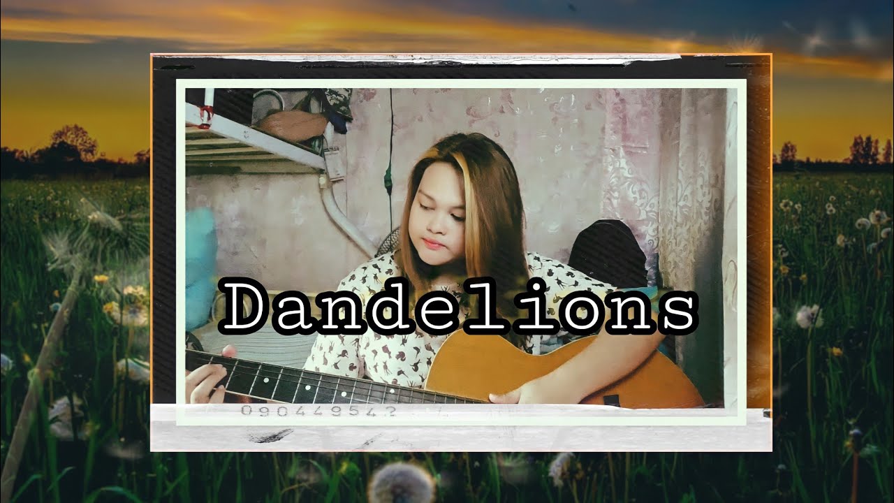 DANDELIONS - RUTH B. | SUPER EASY CHORDS | GUITAR TUTORIAL W/ CAPO ...