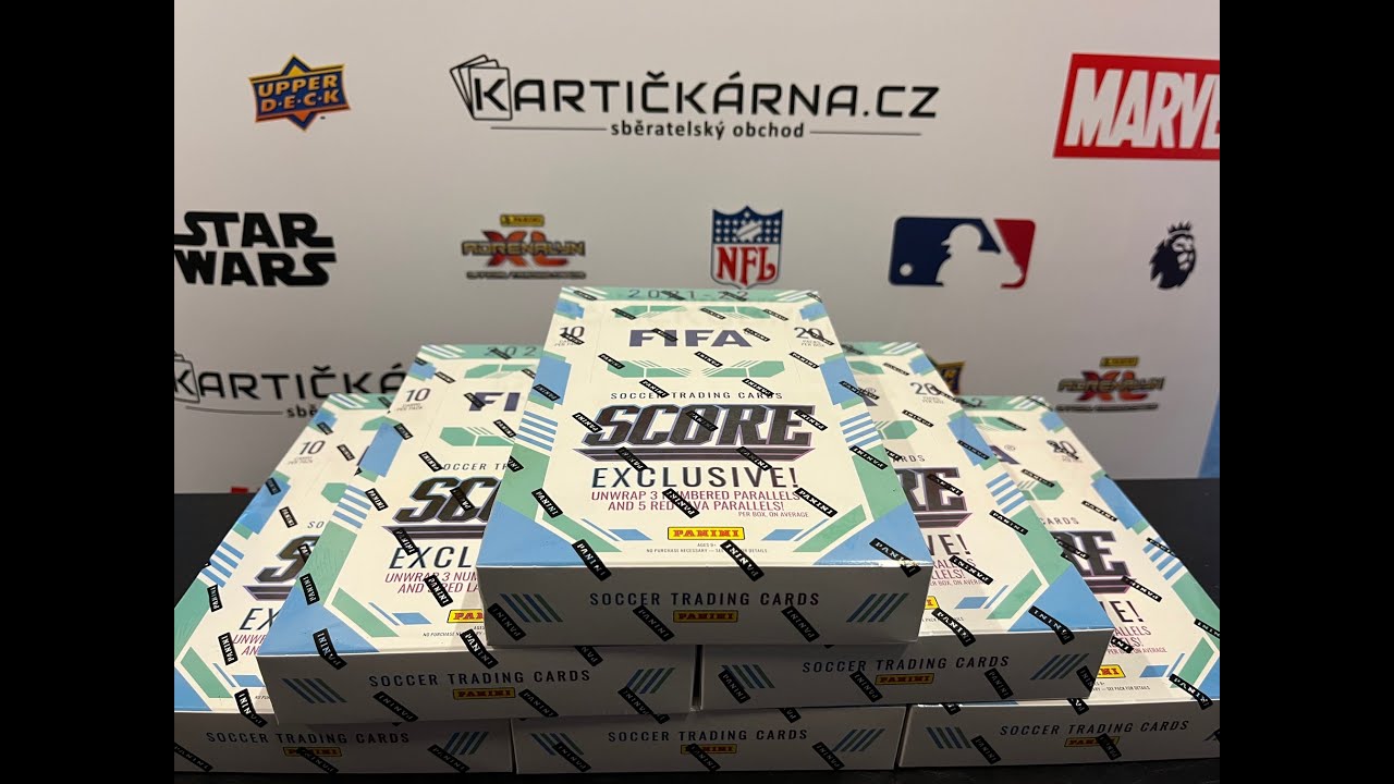 Unboxing 2021-22 Panini Score Soccer FIFA - YouTube