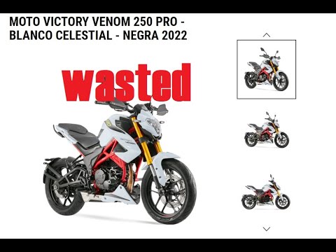 Victory Venom 250 pro!!!..... Que descaro. - YouTube
