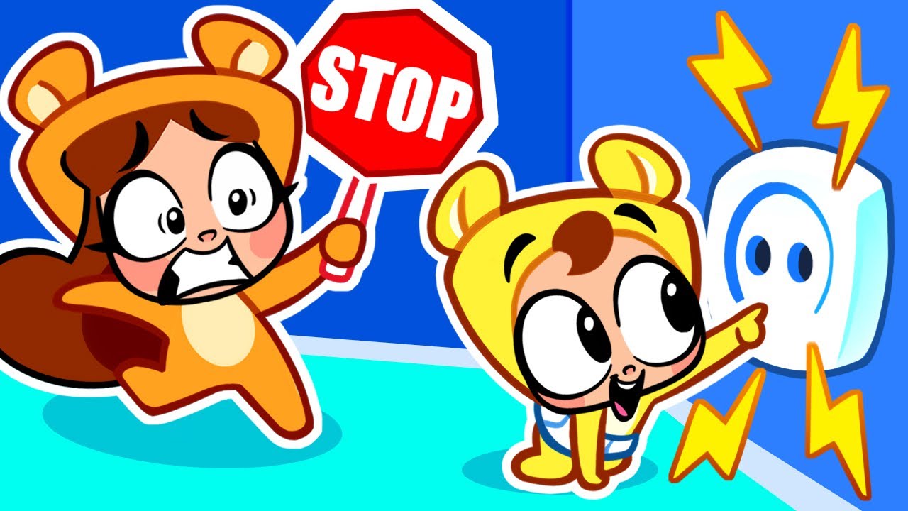 🛑 No, No! It's Dangerous! 🛑 Kids Safety Rules 😍And Nursery Rhymes by ...