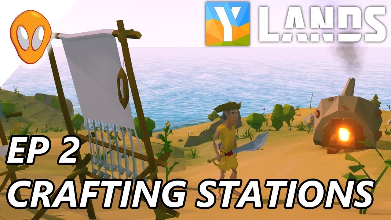 Ylands | Building Crafting Stations | Let's Play Ylands Ep2 - YouTube