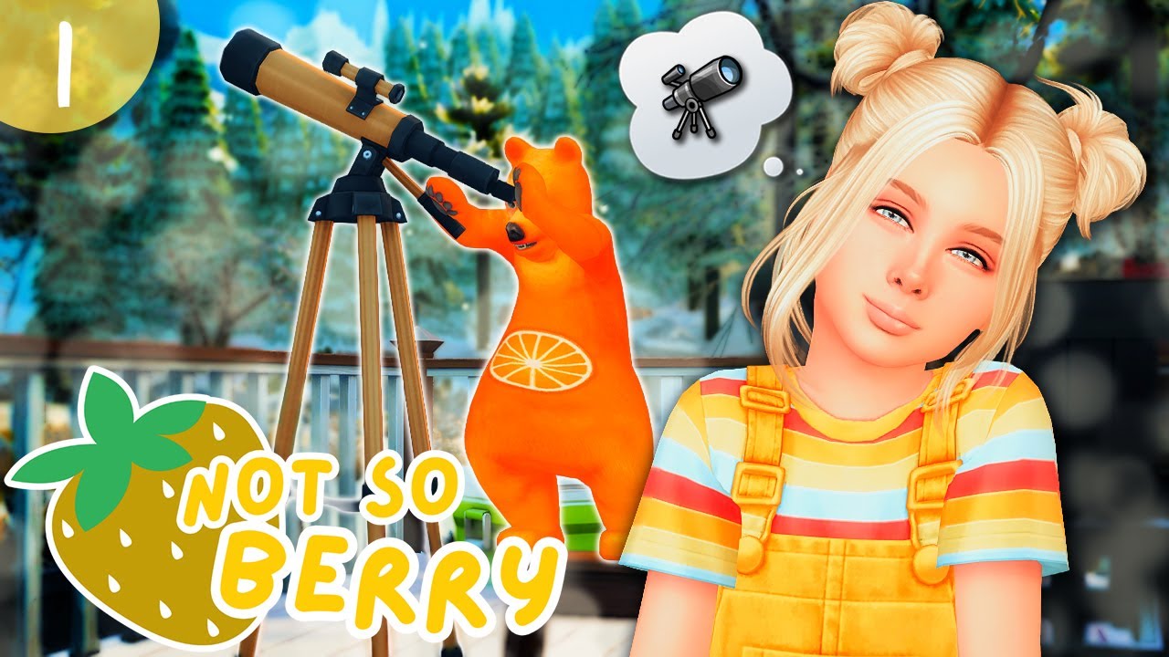 YELLOW GEN BEGINS 💛 The Sims 4: Not So Berry - Yellow #1 - YouTube