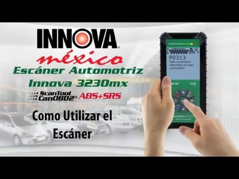 Como usar un Scanner automotriz 3230mx Innova - YouTube