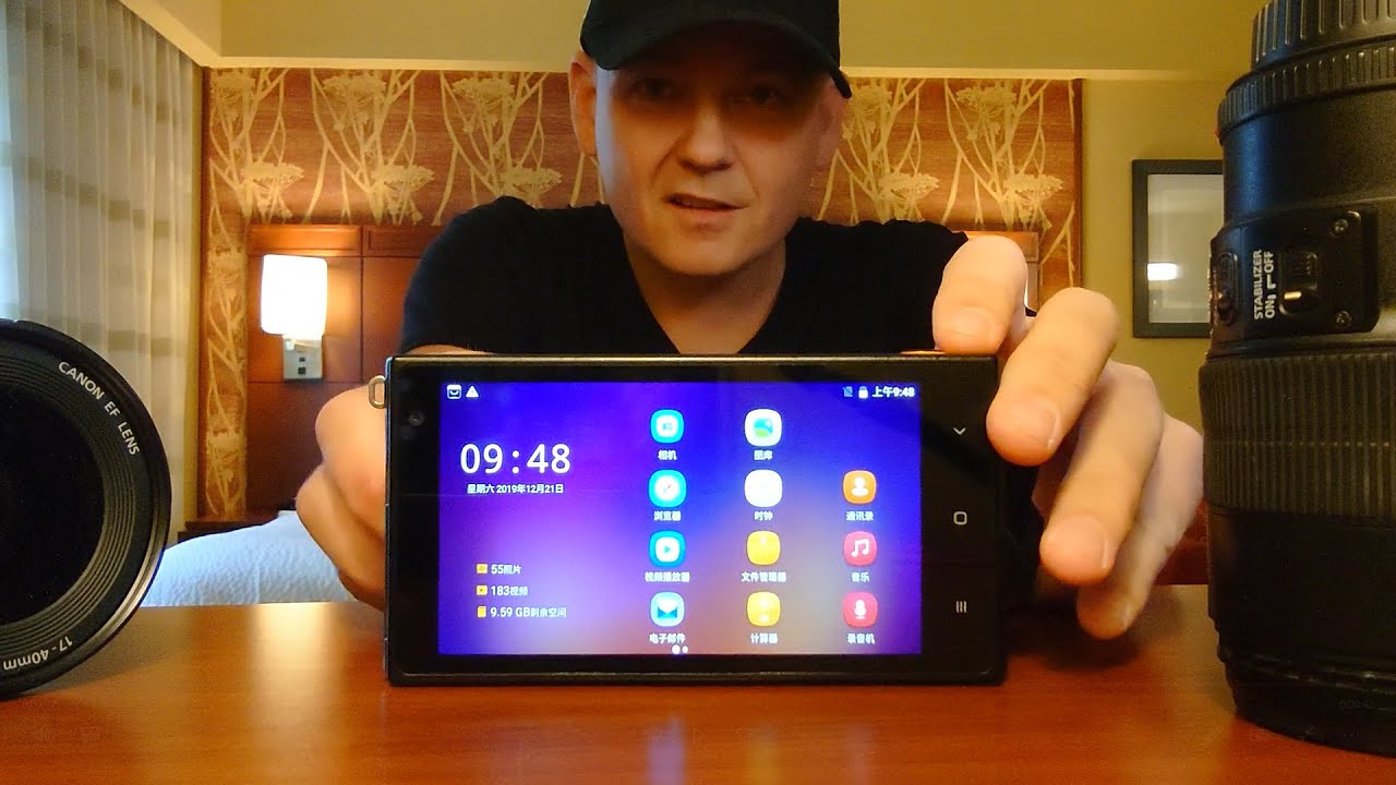 Yongnuo YN450 M43 Hybrid Android Phone Camera | 4K Test footage ...