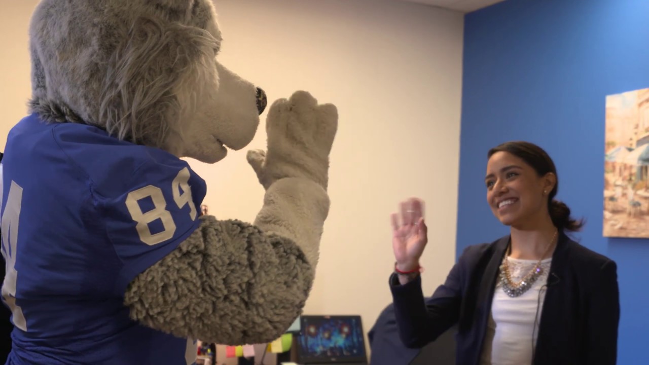 HBU Mingo Mascot LIVE Reveal of new and improved Mingo suit - 2019 ...