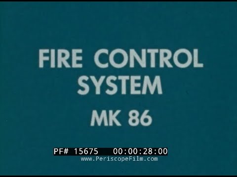 U.S. NAVY MARK 86 MOD 3 DIGITAL GUN FIRE CONTROL SYSTEM 1974 TRAINING ...