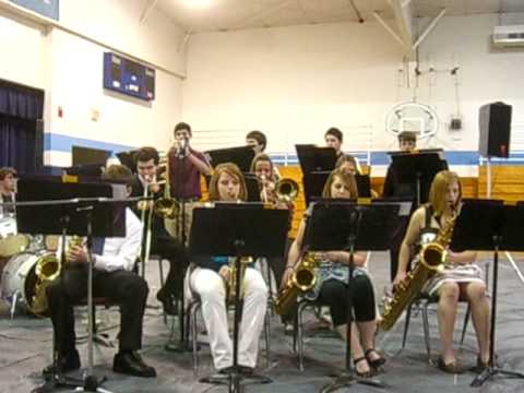 "Aftershock" by the WACO High School Jazz Band - YouTube