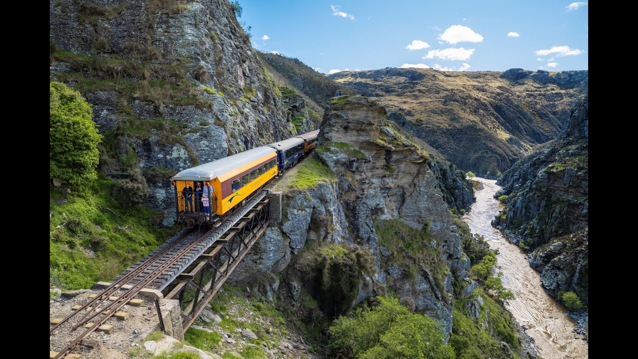 Taieri Gorge Scenic Train Excursion from Dunedin. Credit DunedinNZ ...