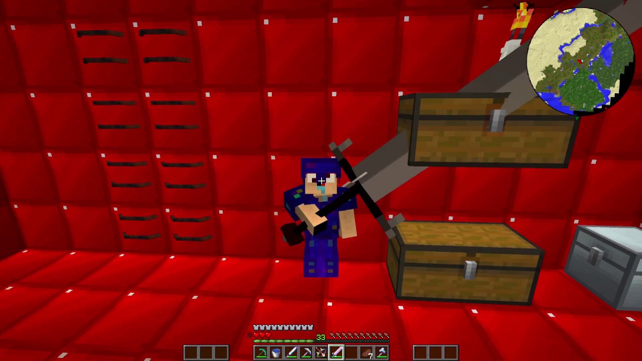 Infinite blocks!!! Crazycraft #12 - YouTube