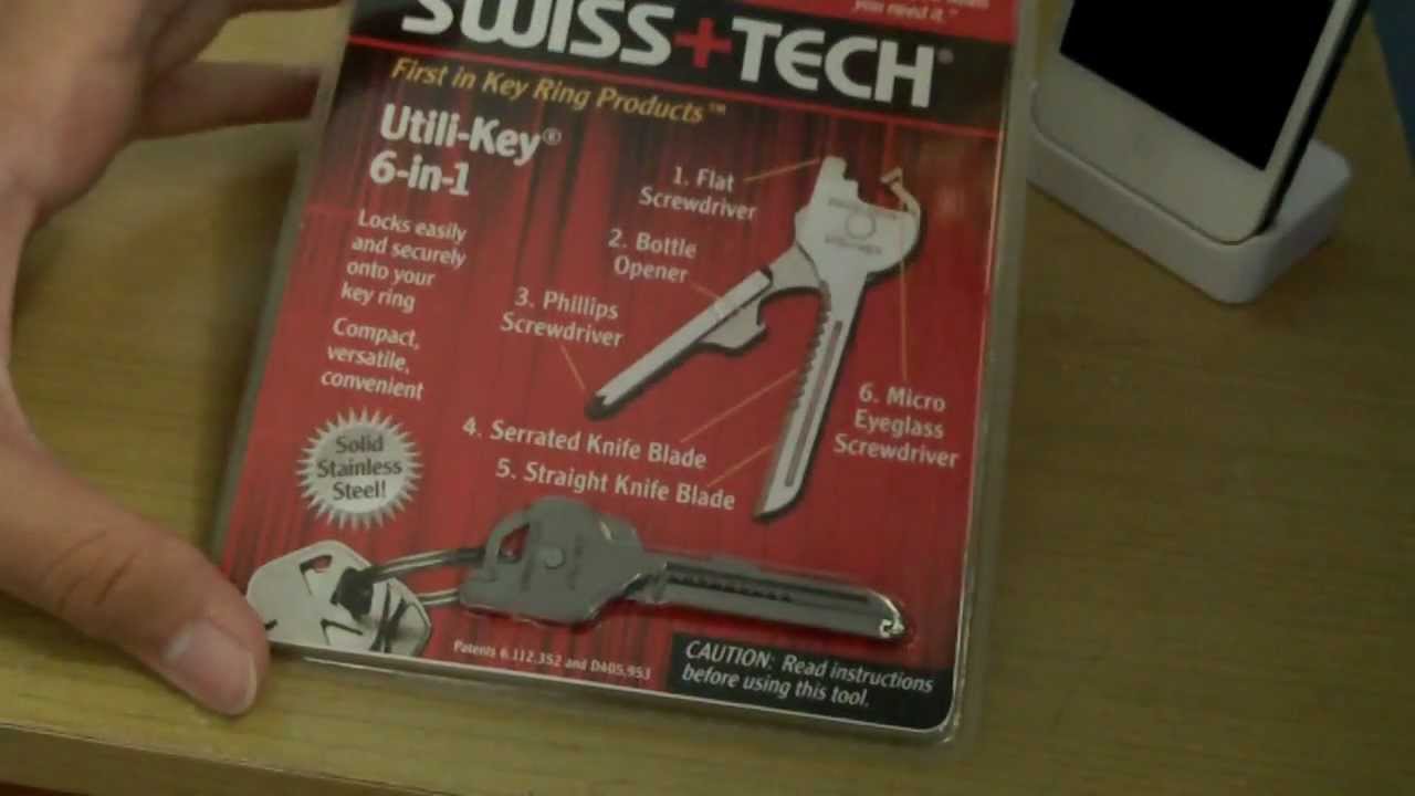 Review: Swiss+Tech Ulti-Key 6 in 1 from DX.com - YouTube