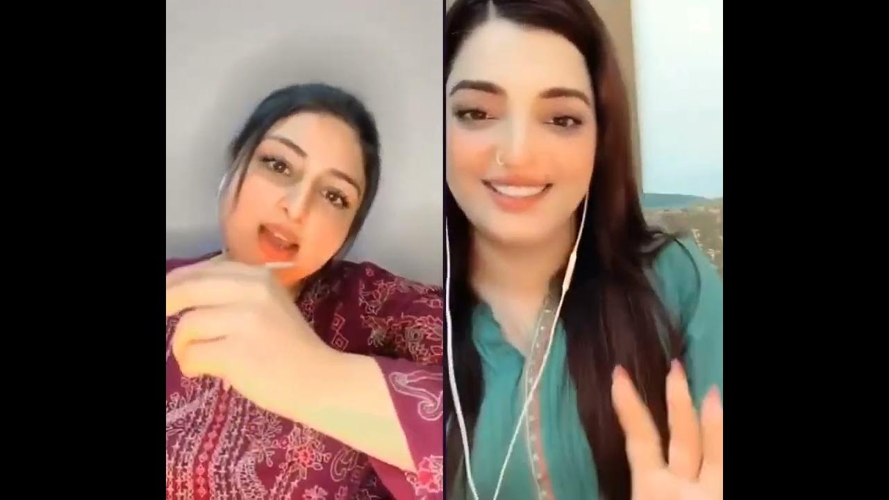 Saba shah and symbol Malik. tiktok live match - YouTube