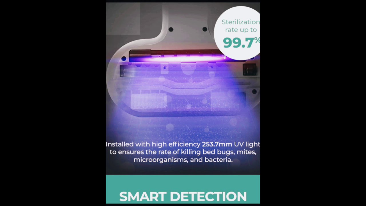 Perry Smith Dust Mite Vacuum (Demo) - YouTube