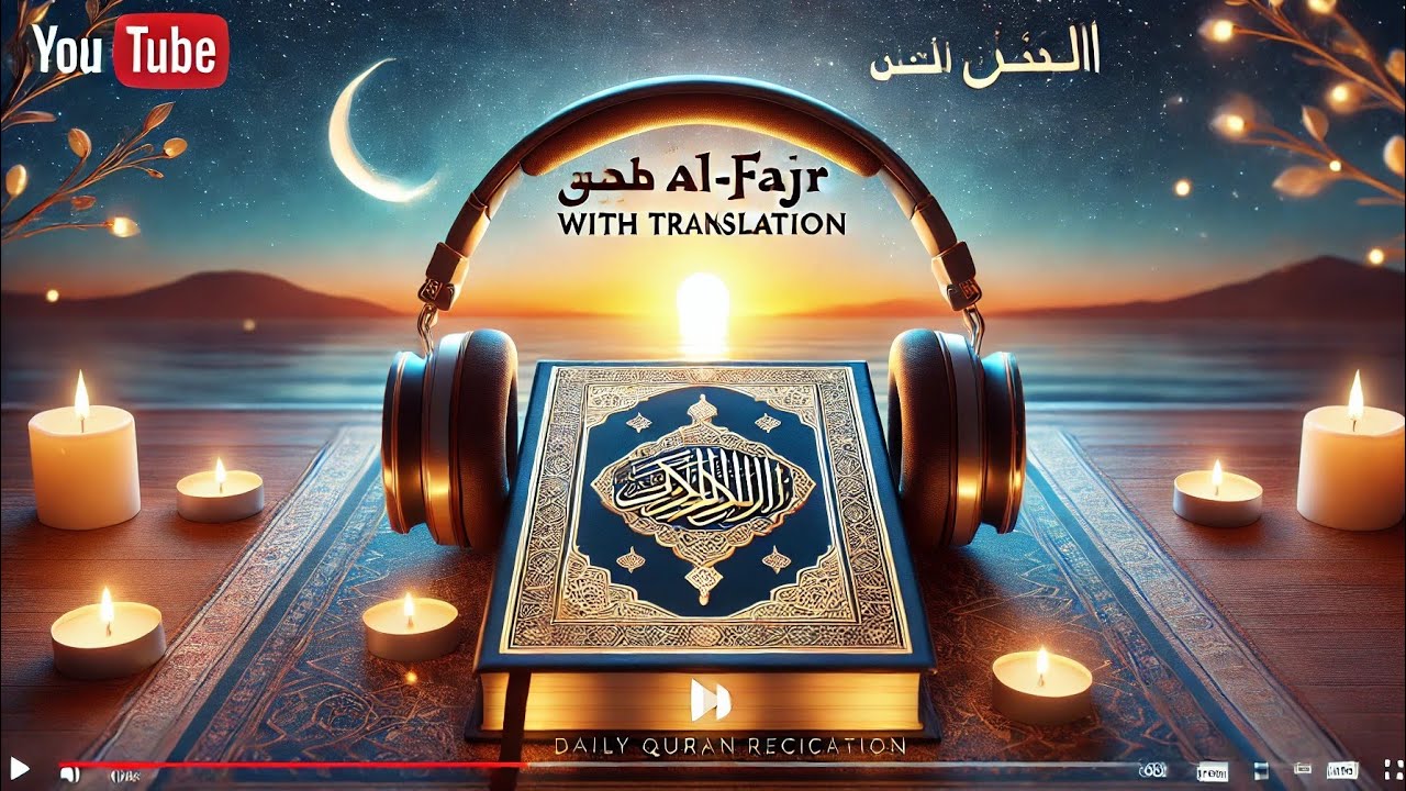 Surat ul fajar (سورت الفجر) Daily Quran recitation. Must read surat ul ...