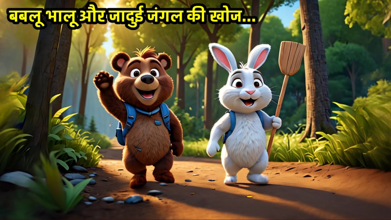 Bablu Bear and Magical Forest Adventure | Kids Cartoon Animation Story ...