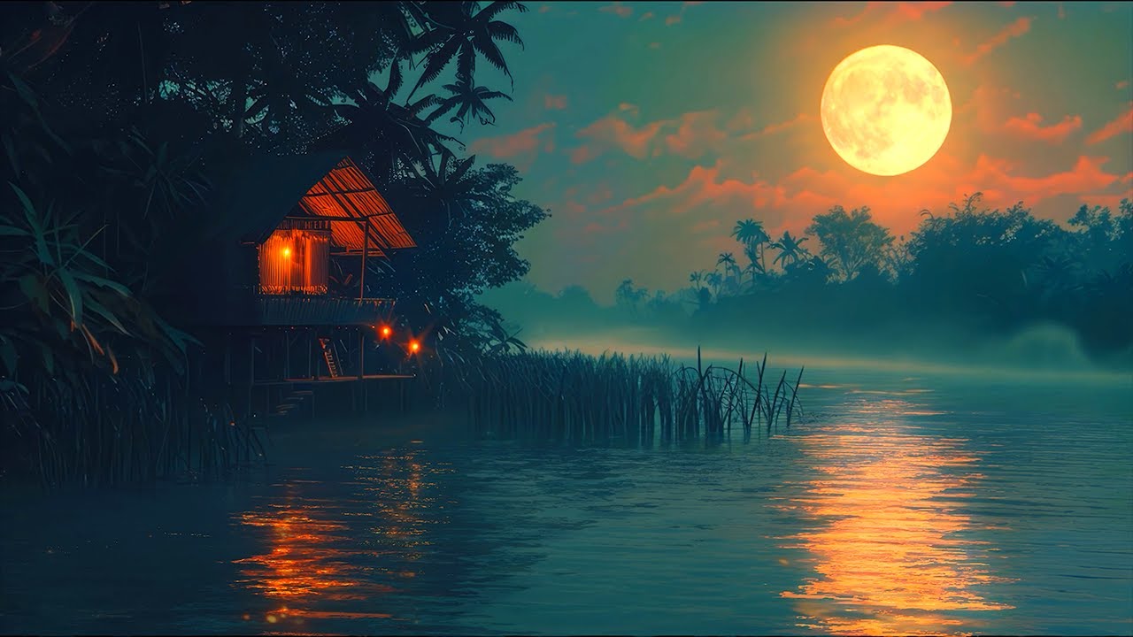 Nighttime Ambient Sounds: Relaxation, Stress Relief, Healing, Deep ...