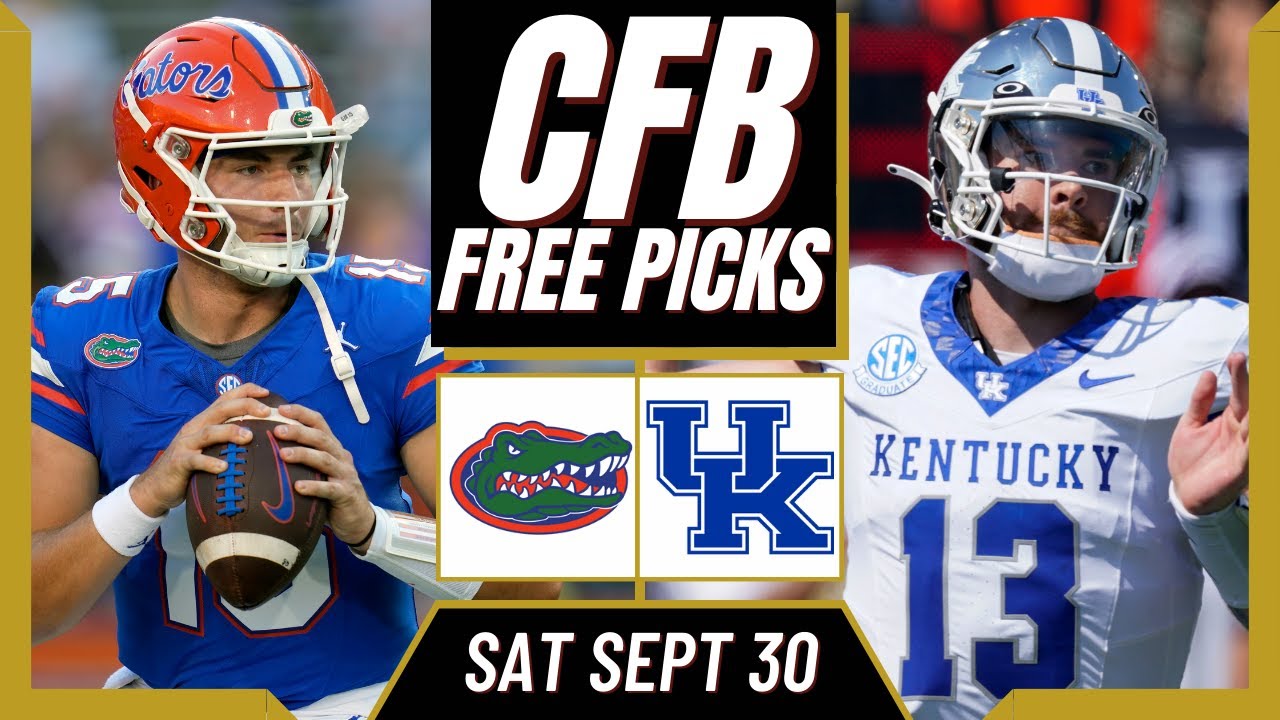 FLORIDA vs. KENTUCKY CFB Picks & Prediction | College Football Free ...