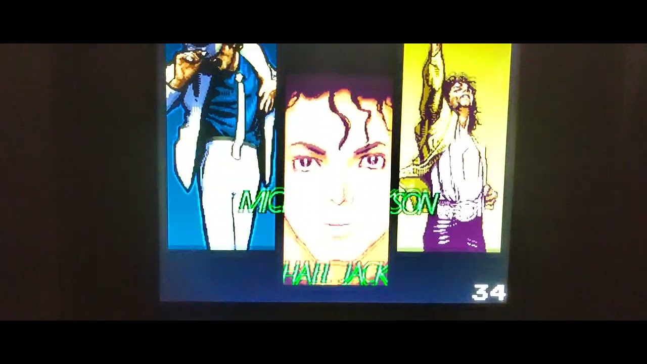 Michael Jackson Moonwalker on MVSX (FBA 100 mega shock neogeo turbo v2 ...