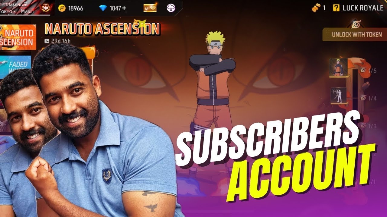 NARUTO SPINNING MY SUBSCRIBERS ACCOUNT | സബ്സ്ക്രൈബർന്റെ അക്കൗണ്ടി ...