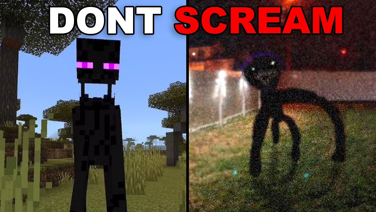 If I Scream Minecraft Gets More Realistic - YouTube