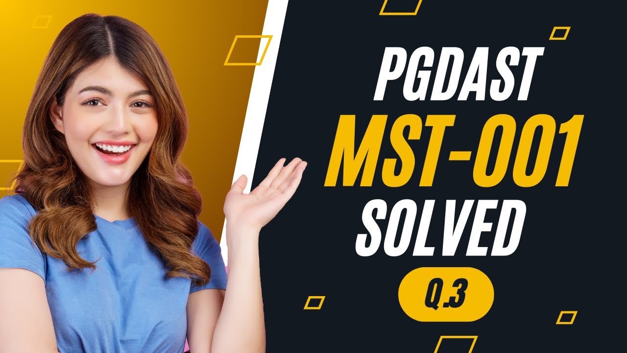 PGDAST 2024 Solved MST 001 Q3 Arrange the numbers 49, 36, 42, 19, 22, 27, 14, 13, 24, 48, 23, 28 ...