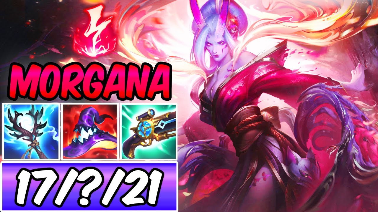 FULL BURST MORGANA MID ELECTROCUTE | New Build & Runes | League of ...