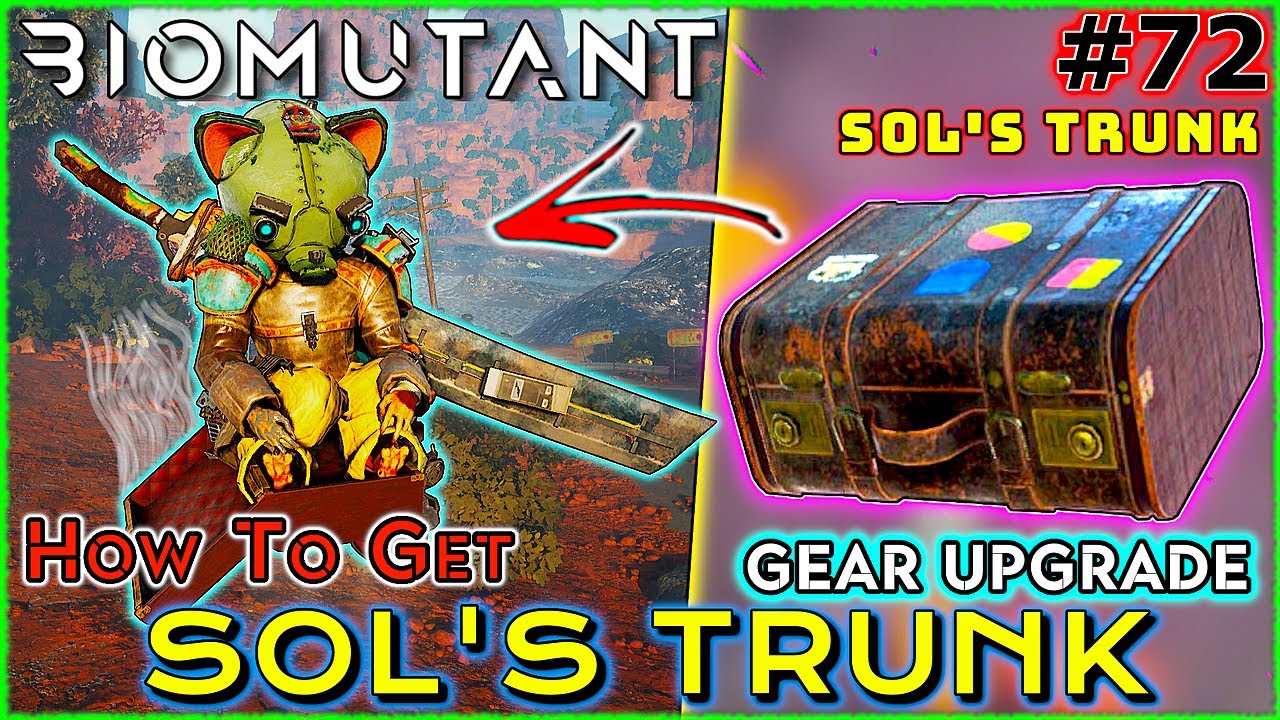 How To Get Sol's Trunk (Glide Backpack) | Biomutant | Gameplay ...